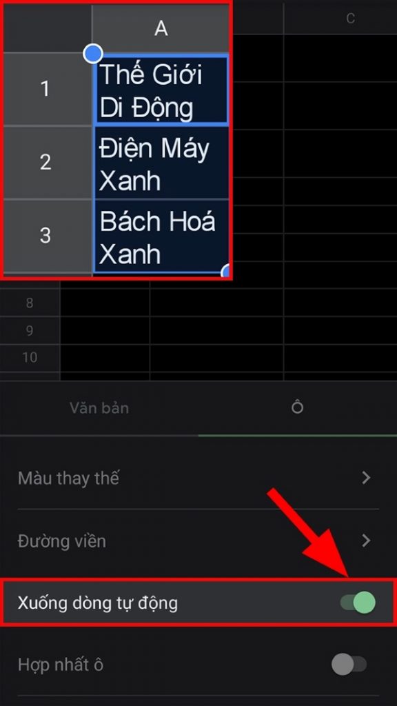 Cách Wrap Text trong Google Sheets đơn giản trên mọi thiết bị - SOZ